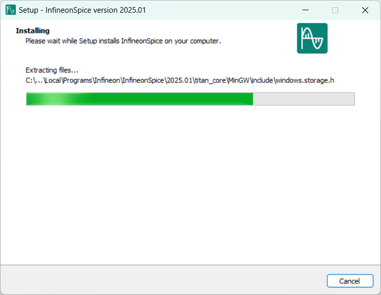 Quick Installation | InfineonSpice Documentation