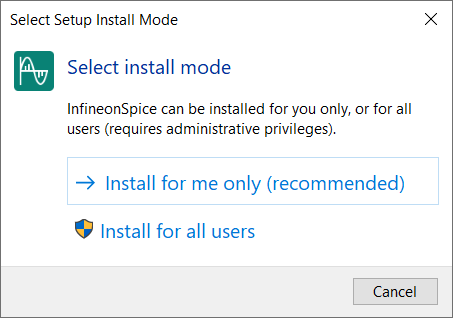 Quick Installation | InfineonSpice Documentation